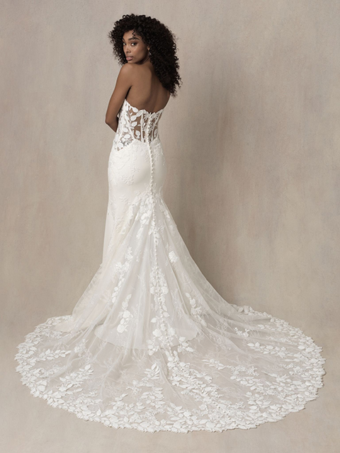 Allure Bridals 9860 Off-Shoulder Wedding Dress