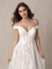 Allure Bridals 9861 Lace over Tulle Wedding Dress